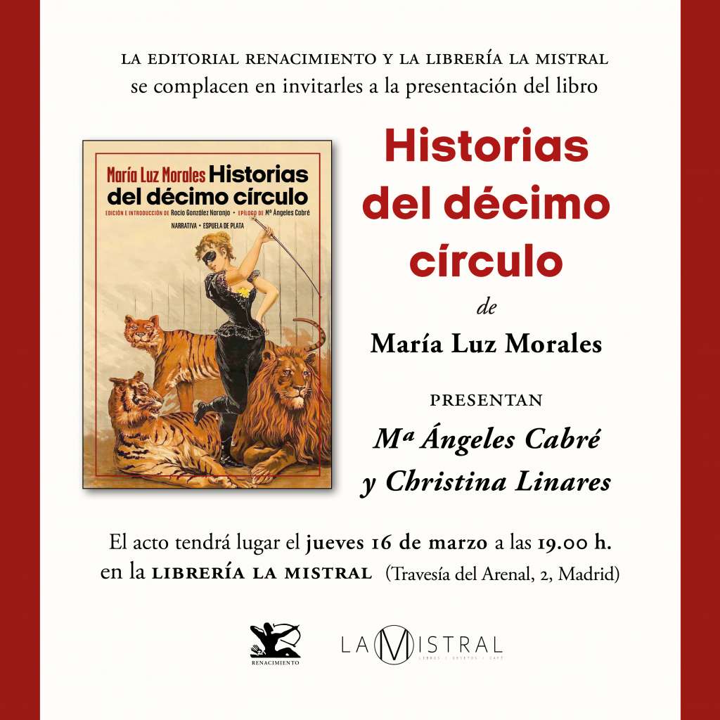 Presentación de 'Historias del décimo círculo' en Madrid. - Editorial ...