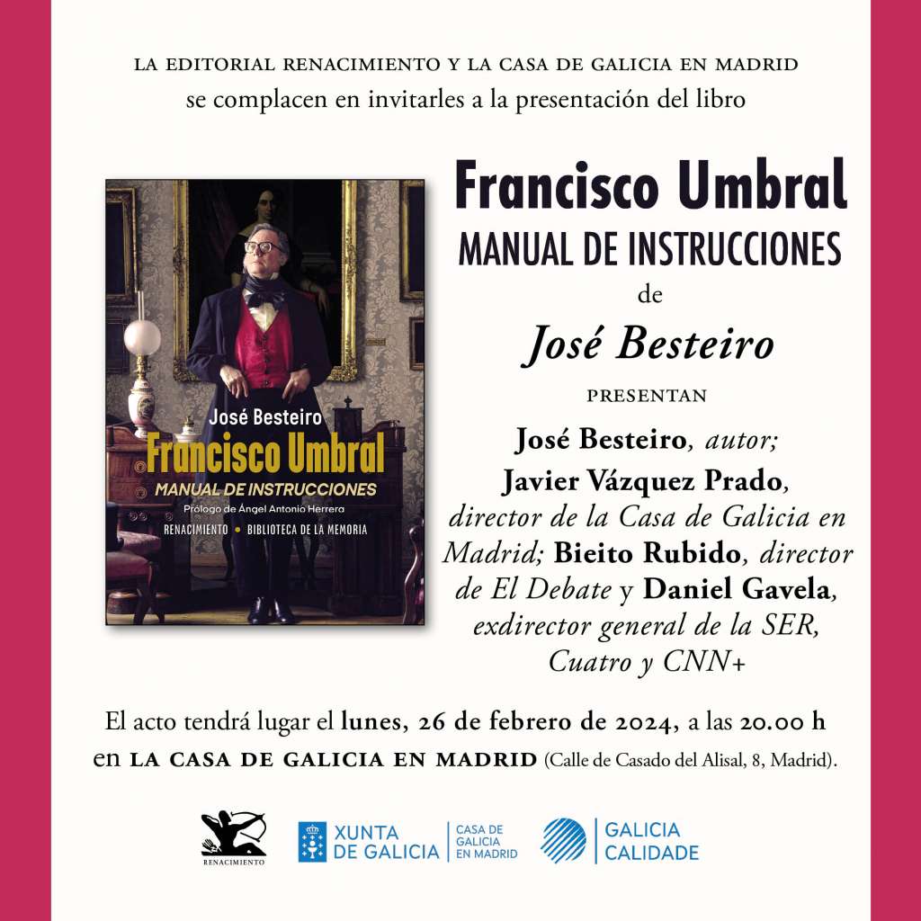 Presentación de 'Francisco Umbral. Manual de instrucciones' en Madrid ...